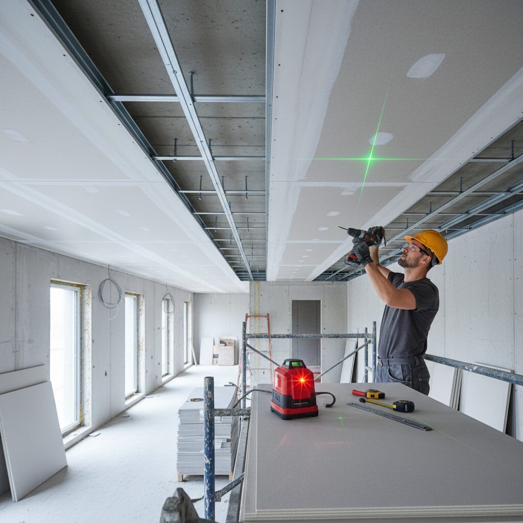 Forro de Drywall: Quais Materiais e Ferramentas Usar para um Projeto de ...